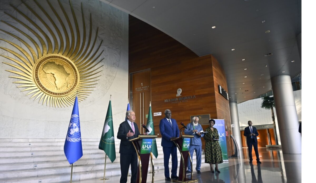 Secretary-General's Joint Press Conference with Moussa Faki ... Secretary-General's Joint Press Conference with Moussa Faki ...